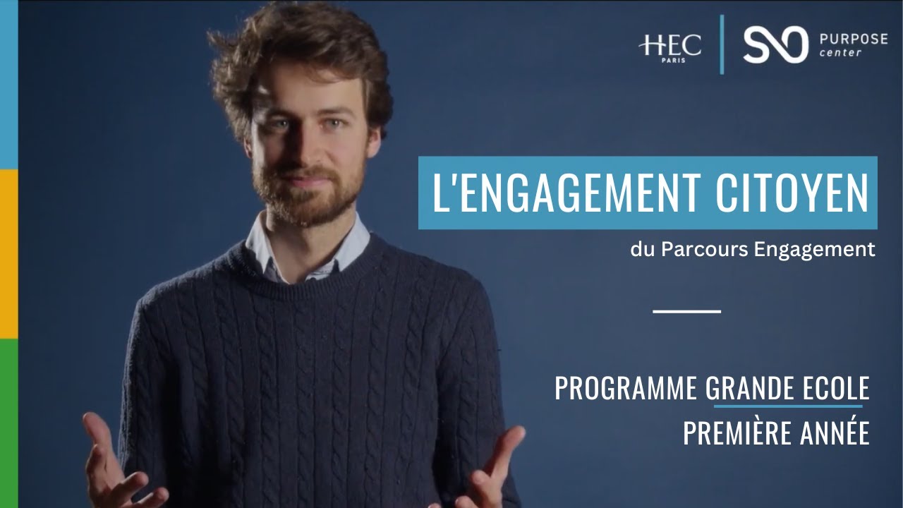L'Engagement Citoyen du Parcours Engagement - 1ère année du Programme ...