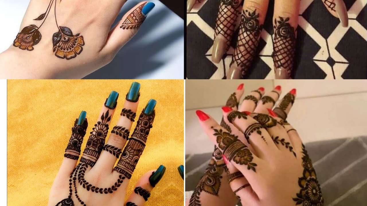 simple and unique mehndi Design||party mehndi Designs - YouTube