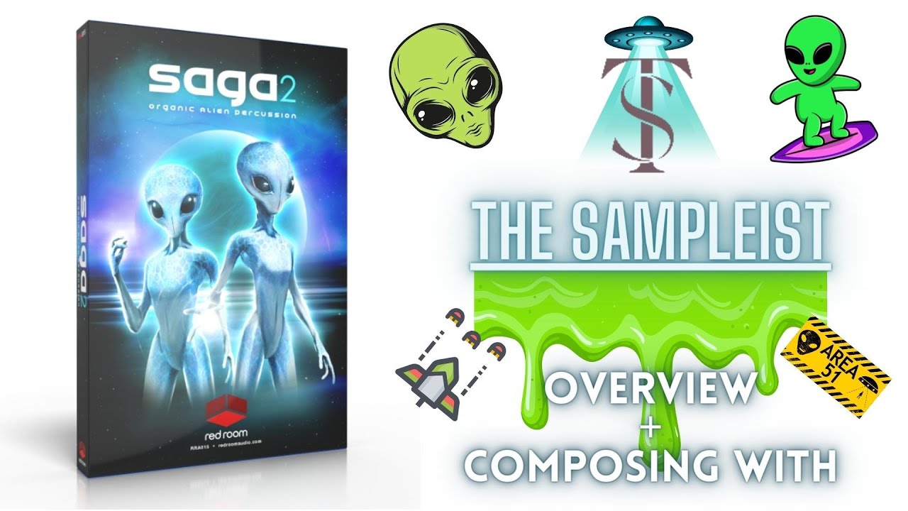 The Sampleist - Saga 2 - Organic Alien Percussion by Red Room Audio ...
