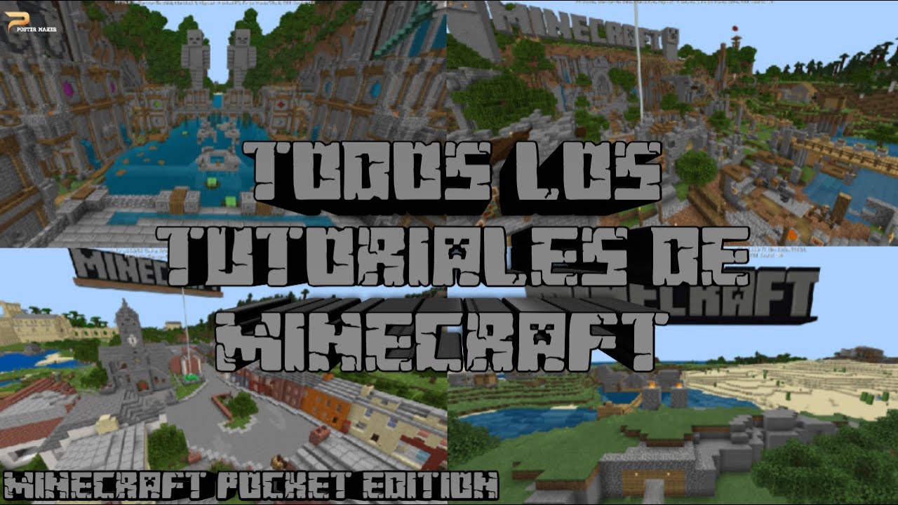 Descarga Todos Los Tutoriales De Minecraft Para Minecraft Pe Youtube
