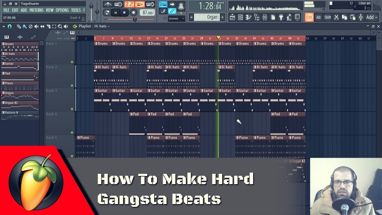 How To Make Hard Gangsta Rap | FL Studio Tutorial - YouTube