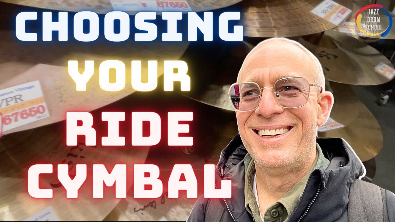 Drum Set Ride Cymbal Shopping - YouTube