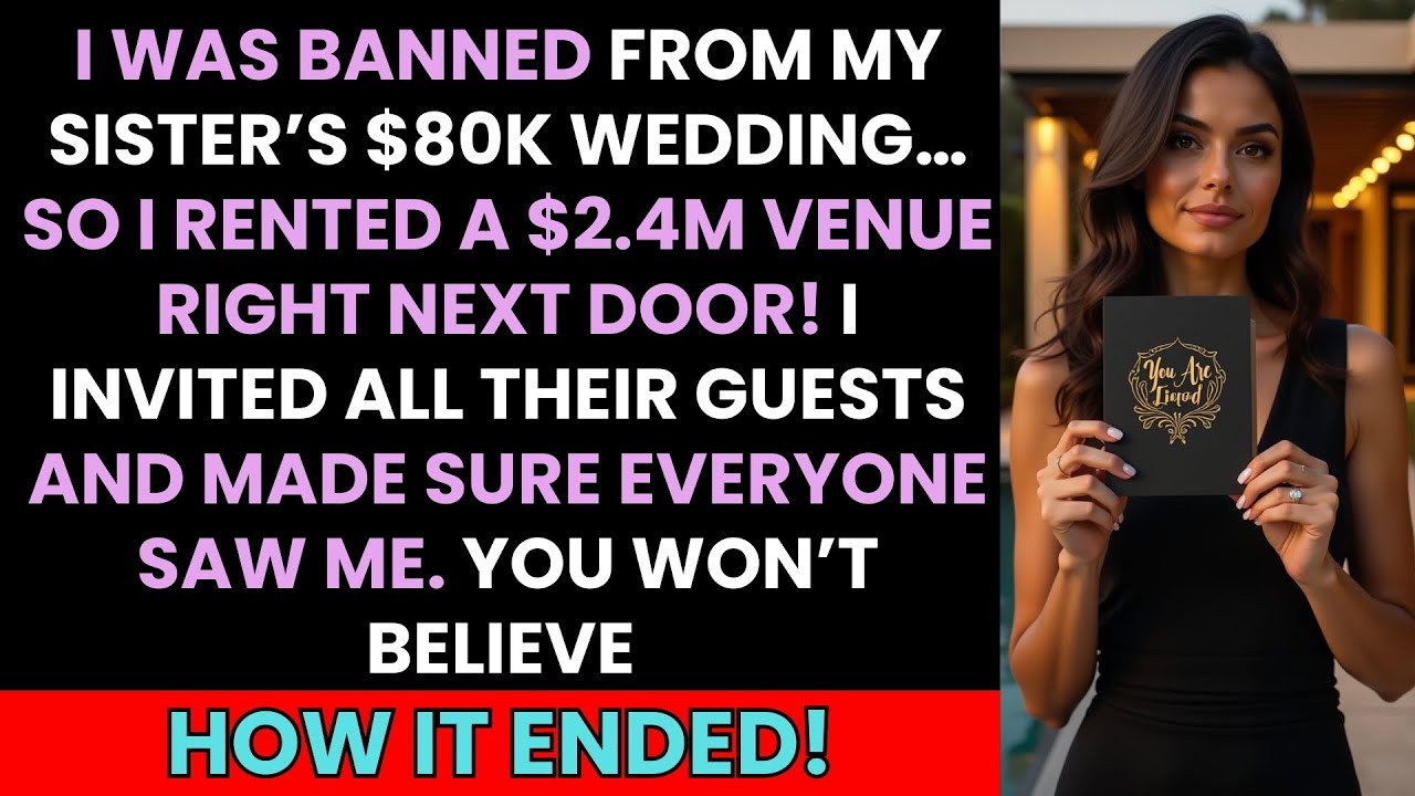 Banned From Sister's $80K Wedding—Rented $2.4M Venue Next Door ...