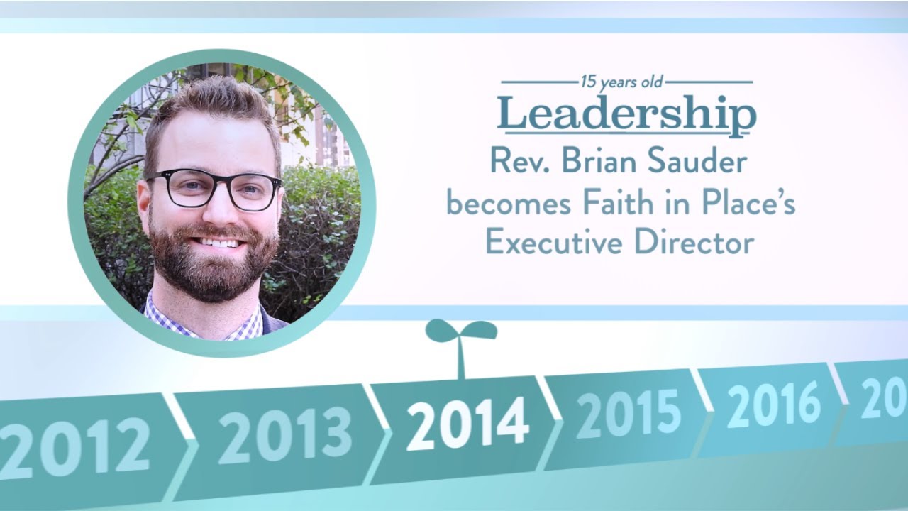 2019: Rev. Brian Sauder Becomes Executive Director in 2014 - YouTube