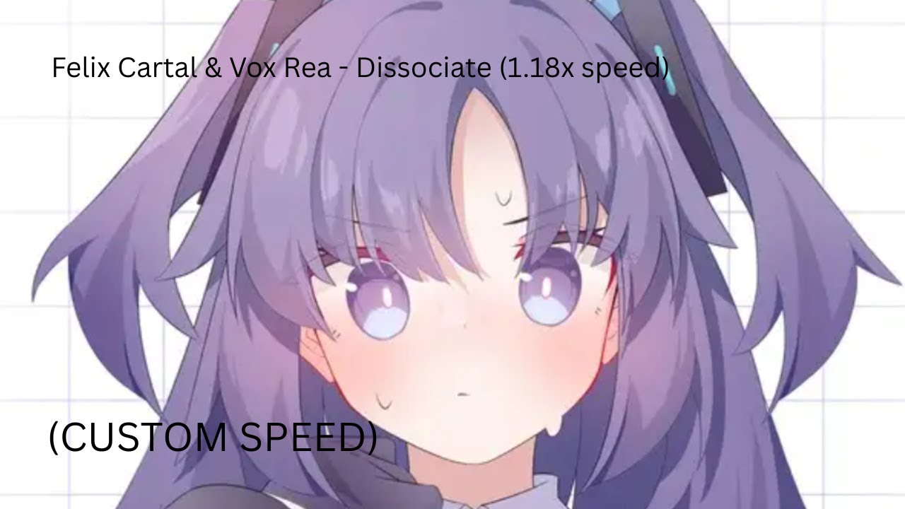 Felix Cartal & Vox Rea - Dissociate (1.18x speed) - YouTube