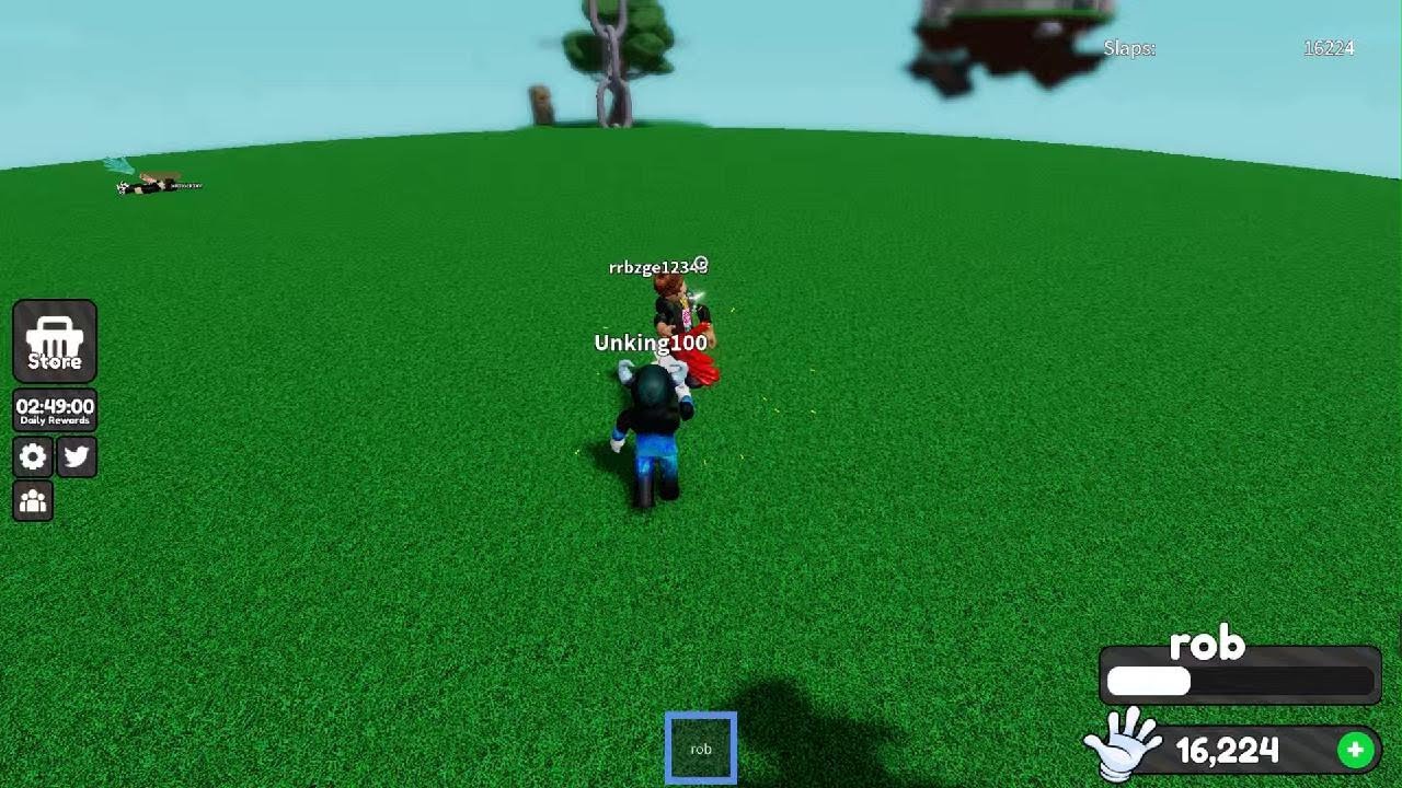 Roblox slap battles null portal - YouTube