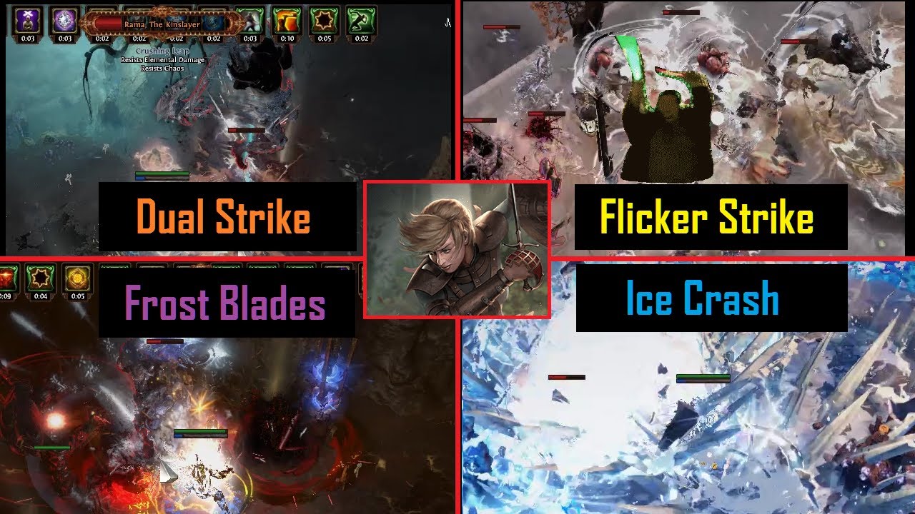4 Different Cold Builds for Raider | High Budget | End game | Path of ...