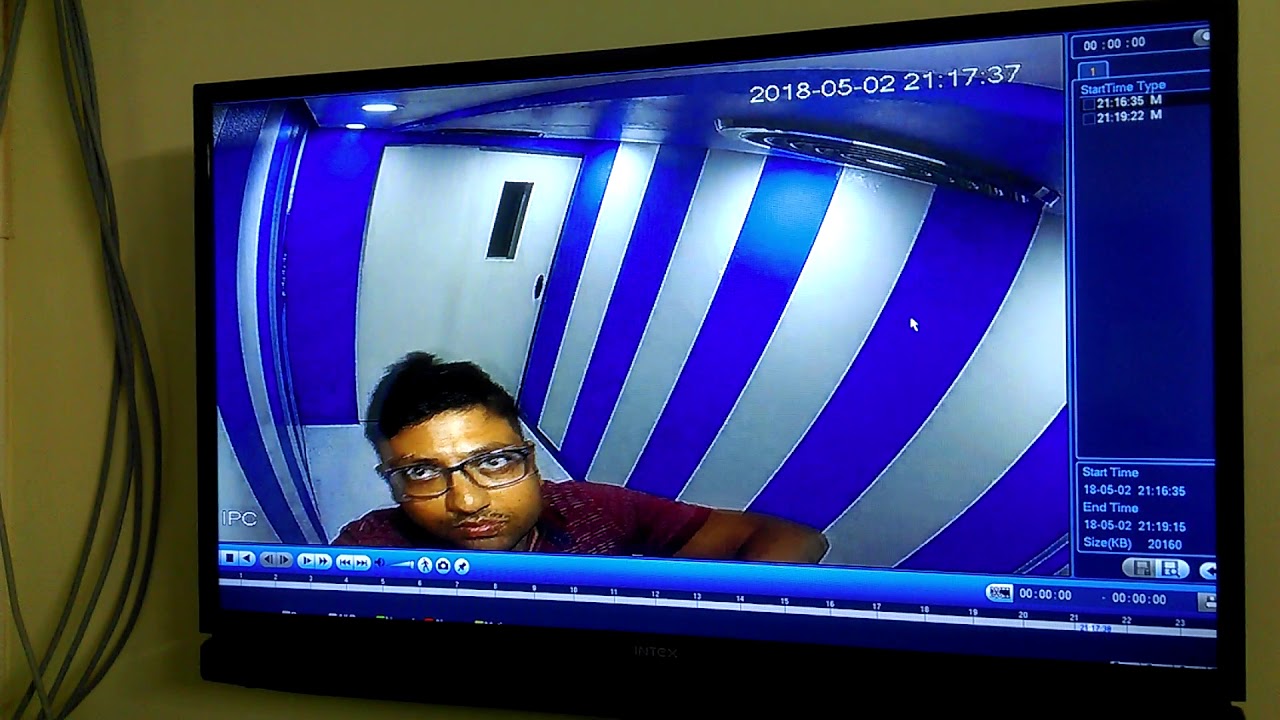 Dahua ip camera installed by vision automation inside lift - YouTube