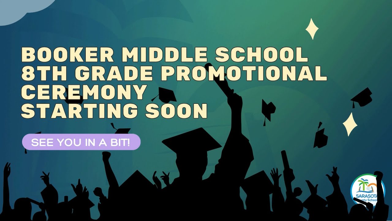 Booker Middle School Promotional Ceremony - YouTube