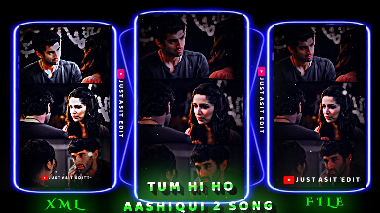 Tum Hi Ho 💔🥹🤧Xml File Alight Motion🔥Tere Liye Hi Jiya Mein Xml File🔰Hindi Song Xml🔰JUST ASIT ...