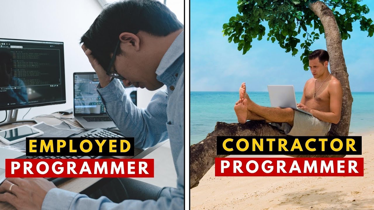 Being A Contractor Vs. Employed Programmer - YouTube