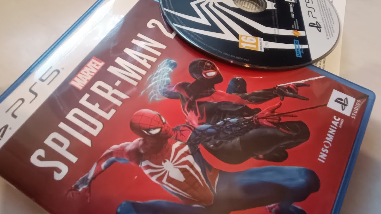 Unboxing - Spider-Man 2 - PlayStation 5 - #42 - YouTube
