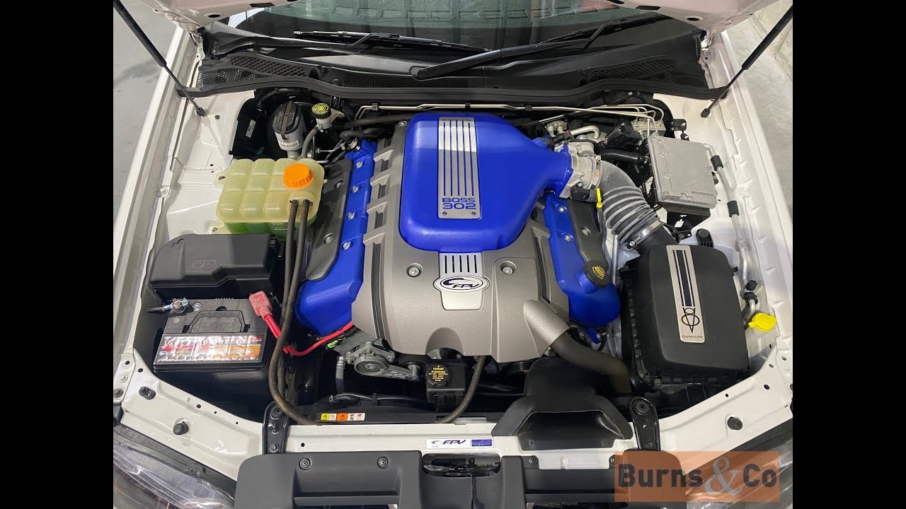 2008 Ford FPV GT Cobra - Engine - YouTube