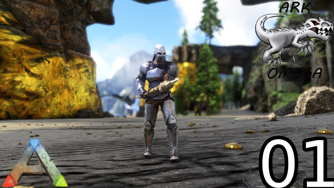 THE BIGGEST ARK MOD EVER MADE! |ARK OMEGA Modded Episode #1 - YouTube