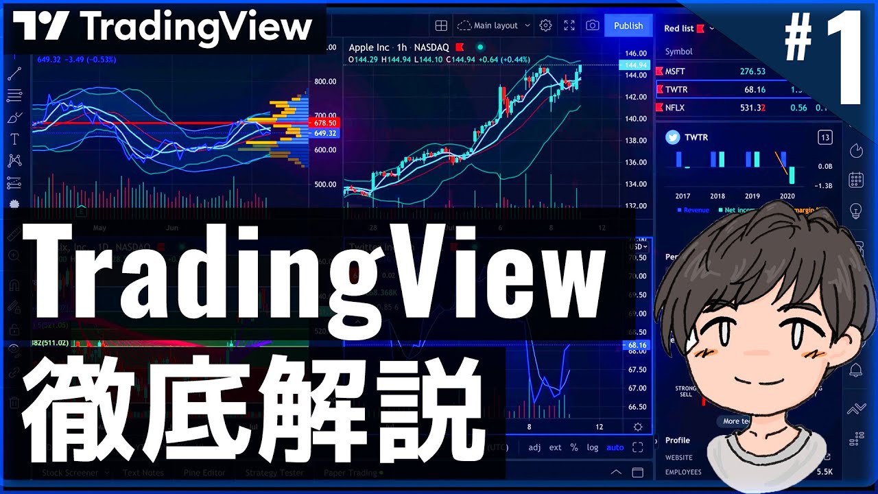 TradingViewの使い方徹底解説！Trading Viewの魅力と基本的な使い方を解説 - YouTube