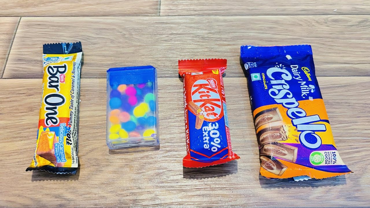 Satisfying Asmr videos of chocolates opening ,candy with beautiful ASMR ...
