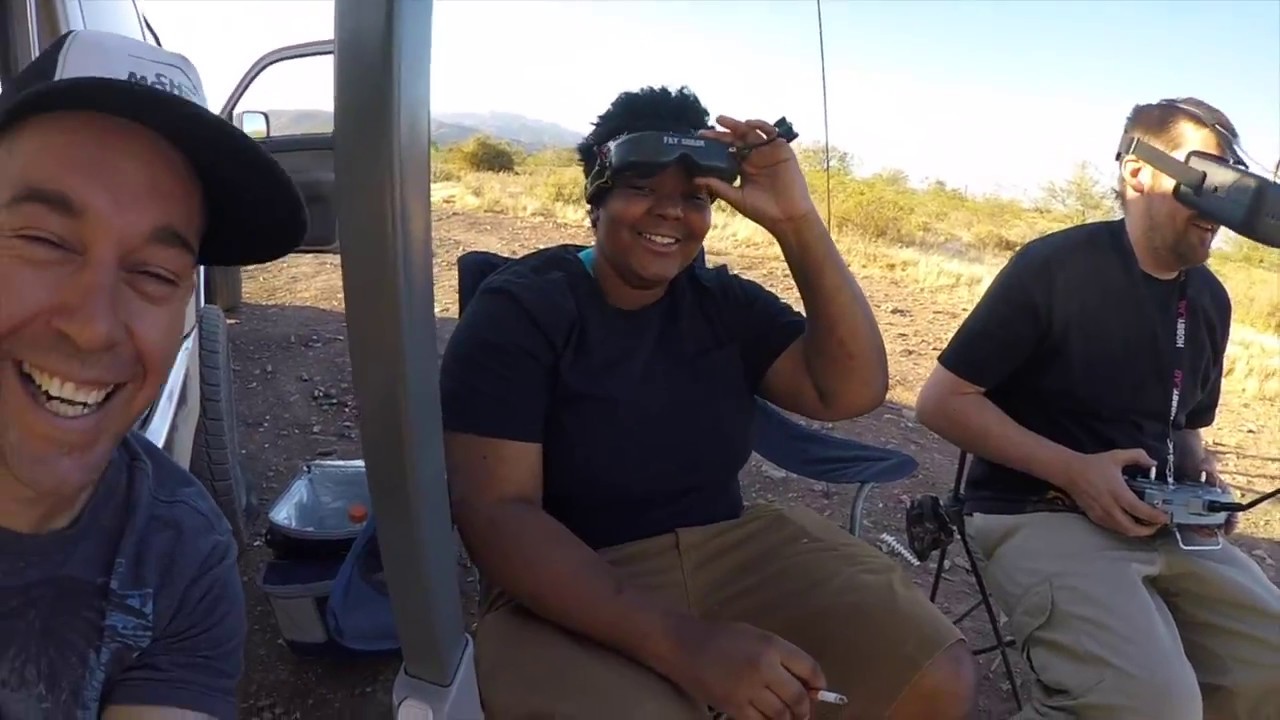 Table Mesa: shooting guns and flying drones - YouTube