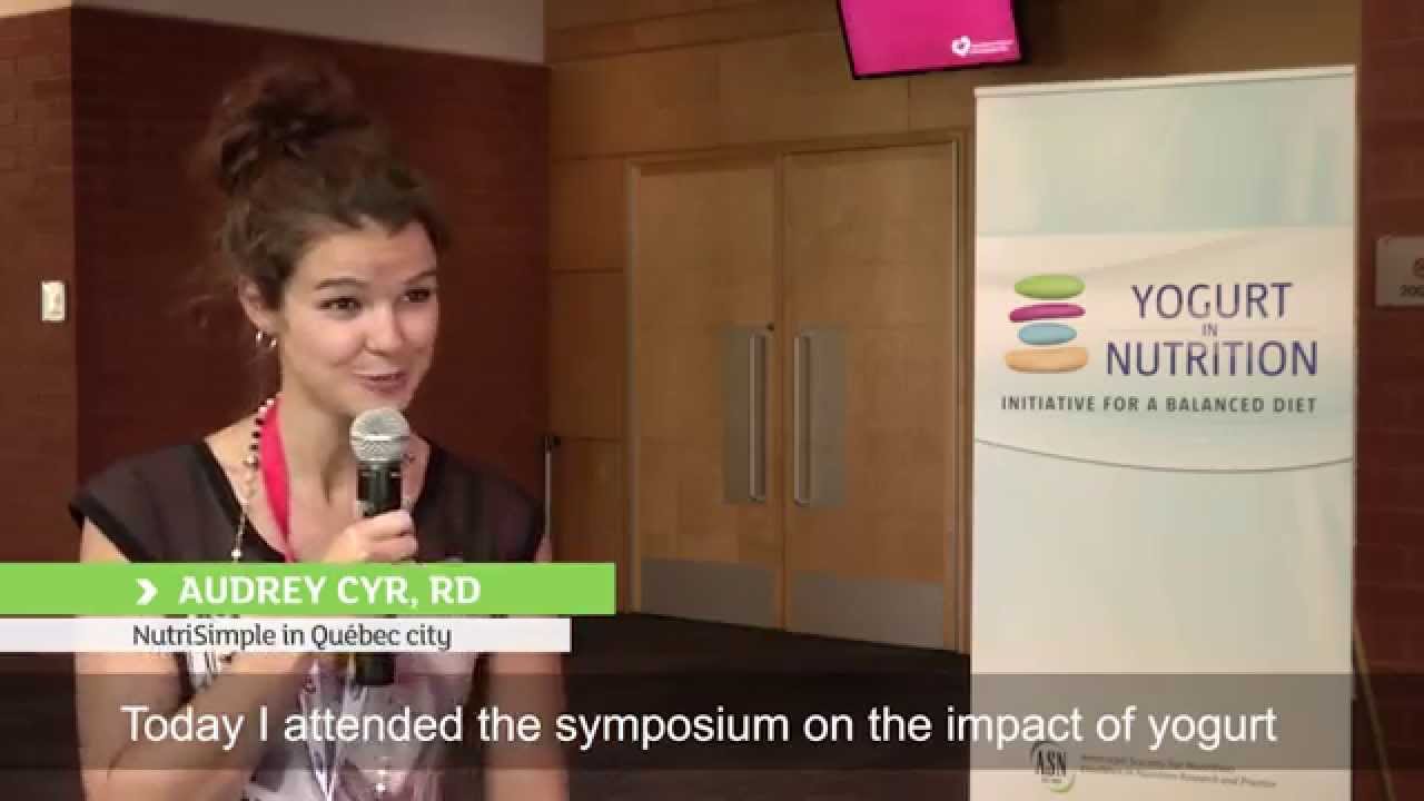 Audrey Cyr, RD - YINI Symposium on Yogurt & Type2 Diabetes - YouTube