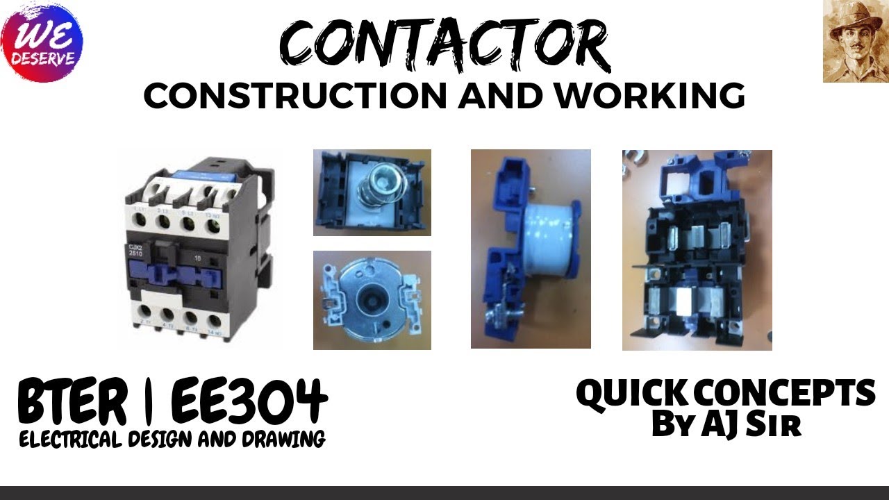 Quick Concept: Basics of Contactor and It's Construction and Working ...
