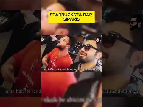 STARBUCKS TA RAP SÖYLEYEREK SİPARİŞ ! #shorts  #berattoksoz #vine #keşfet #viral #keşfetbeniöneçıkar