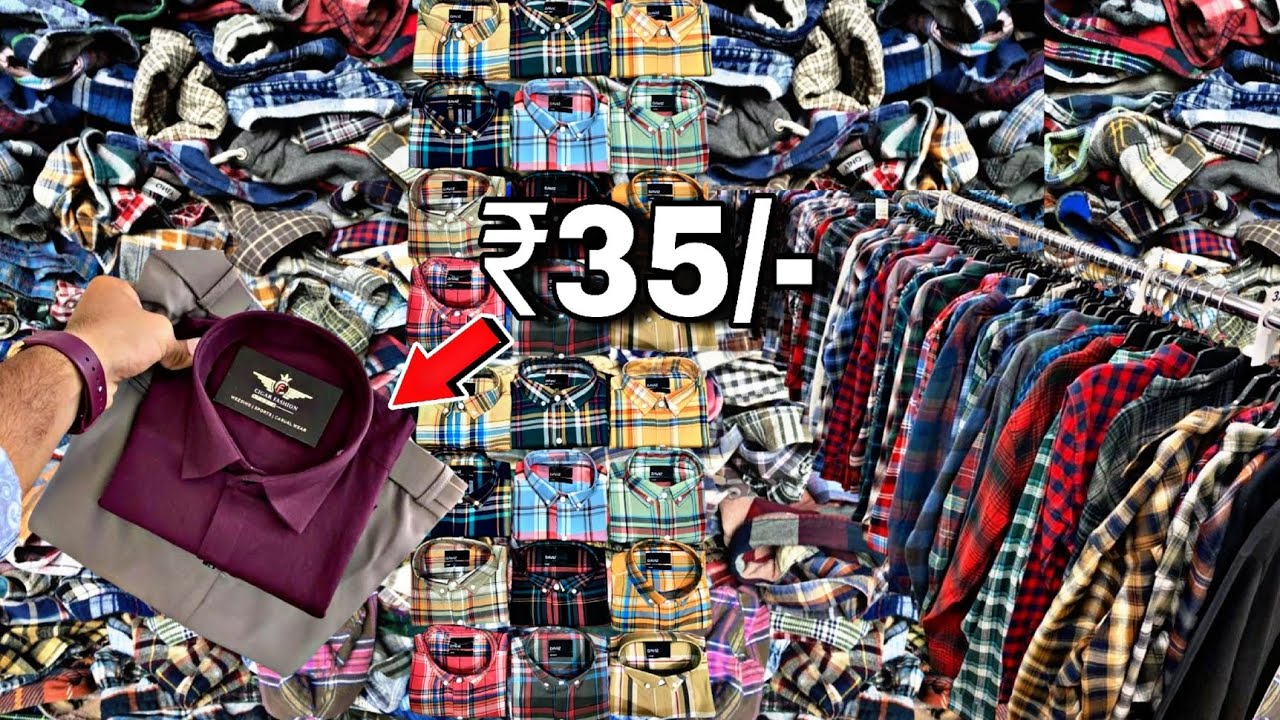 ₹35/- Lot Readymade Shirt Wholesaler | Lot Shirt Suppliers Fresh Lot ...