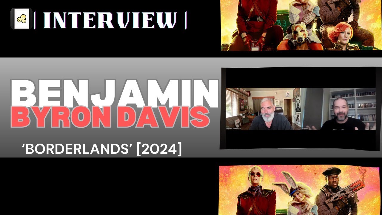 'Borderlands' Interview | Benjamin Byron Davis [Actor, 'Marcus'] - YouTube