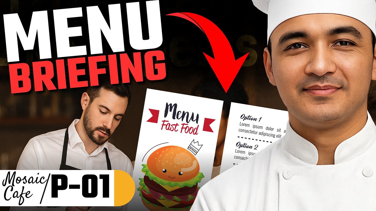 Menu Briefing Masterclass 🍽️ | Train Your Hotel Staff Like a Pro ...