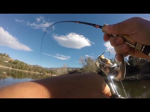 TF03: Yucaipa Regional Park Trout Fishing Jan 2015 (GoPro Footage ...