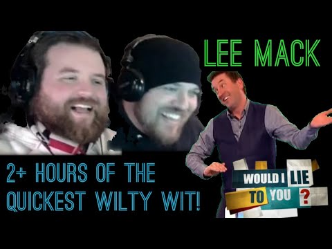 COMEDY KING!!! Americans React "Mack Speed - Lee Mack's Quick Wit On ...