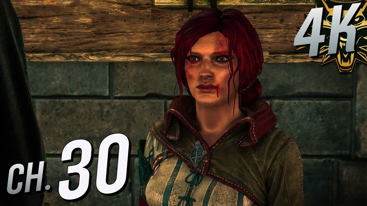 [4K 60] The Witcher 2 Assassins of Kings (100%, Dark, All Side-Quests ...