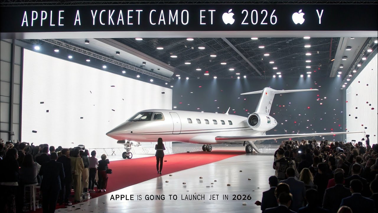 💥😲😳APPLE ️ШОКИРУЕТ МИР! Apple Jet 2026 — первый самолёт от Apple ...