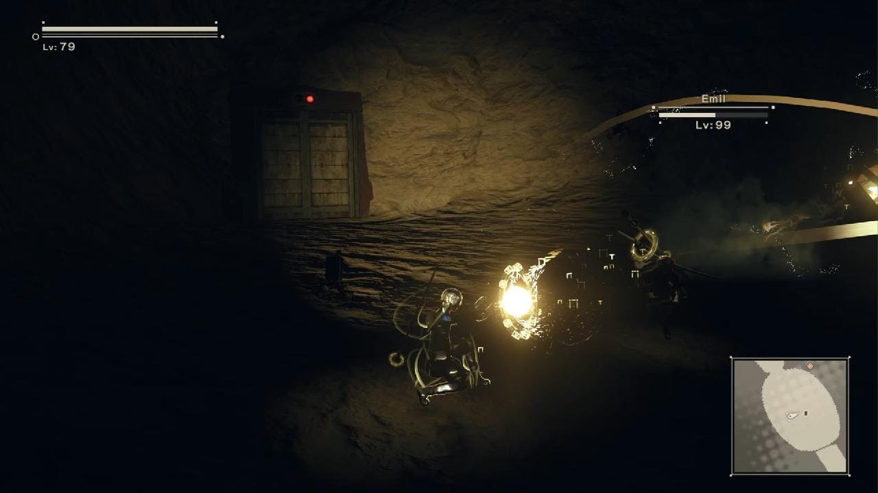 NieR:Automata Emil boss fight - YouTube