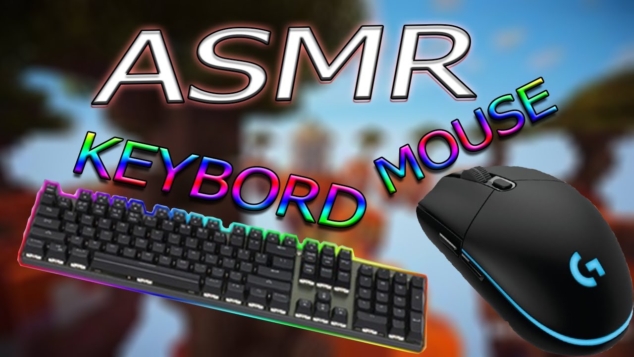 ASMR TAPPING!! mouse and keybord! - YouTube