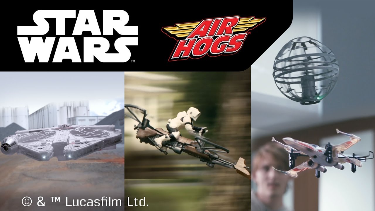 Air Hogs Presents The Star Wars Collection - YouTube
