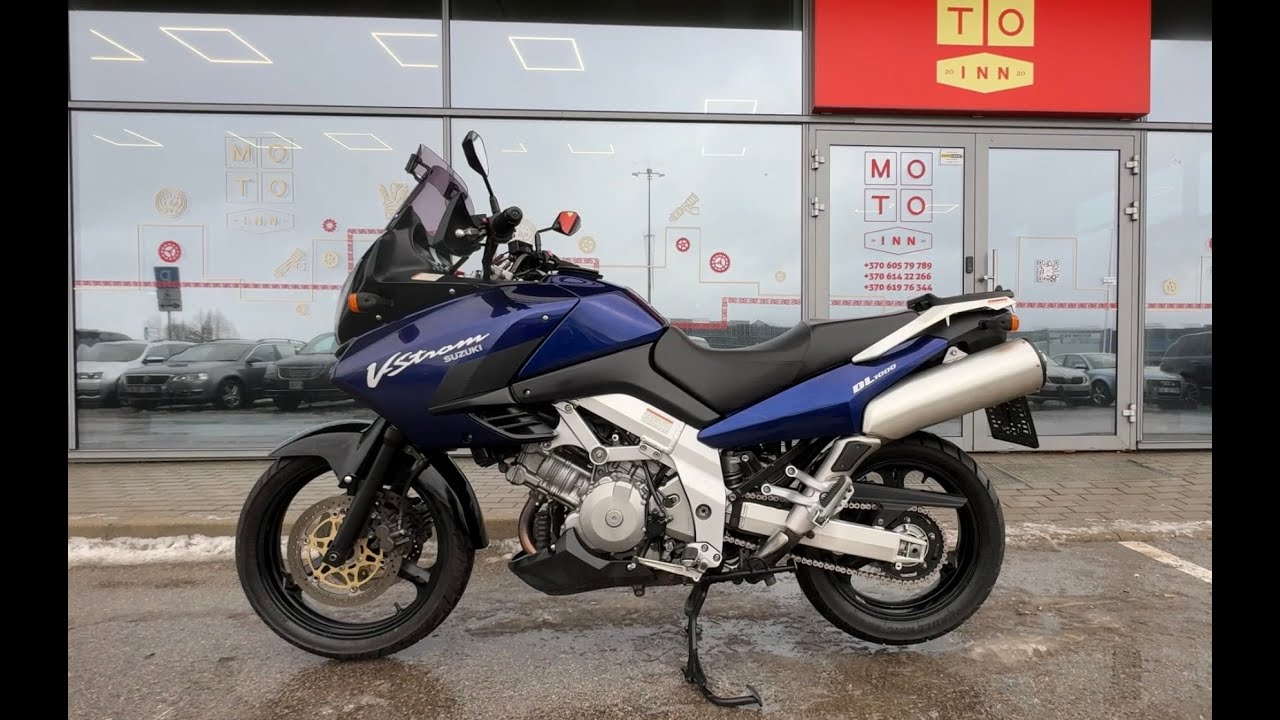 Suzuki DL1000 V-Strom 2004 57500km ( Moto Inn ) LT - YouTube