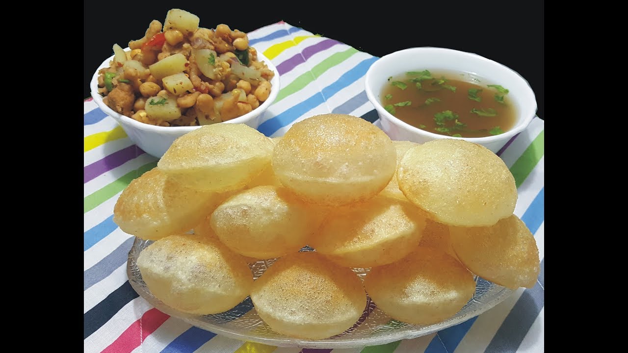 NO Fail Gool Gappay/pani puri/How to make Gol Gappay at Home/Easy ...