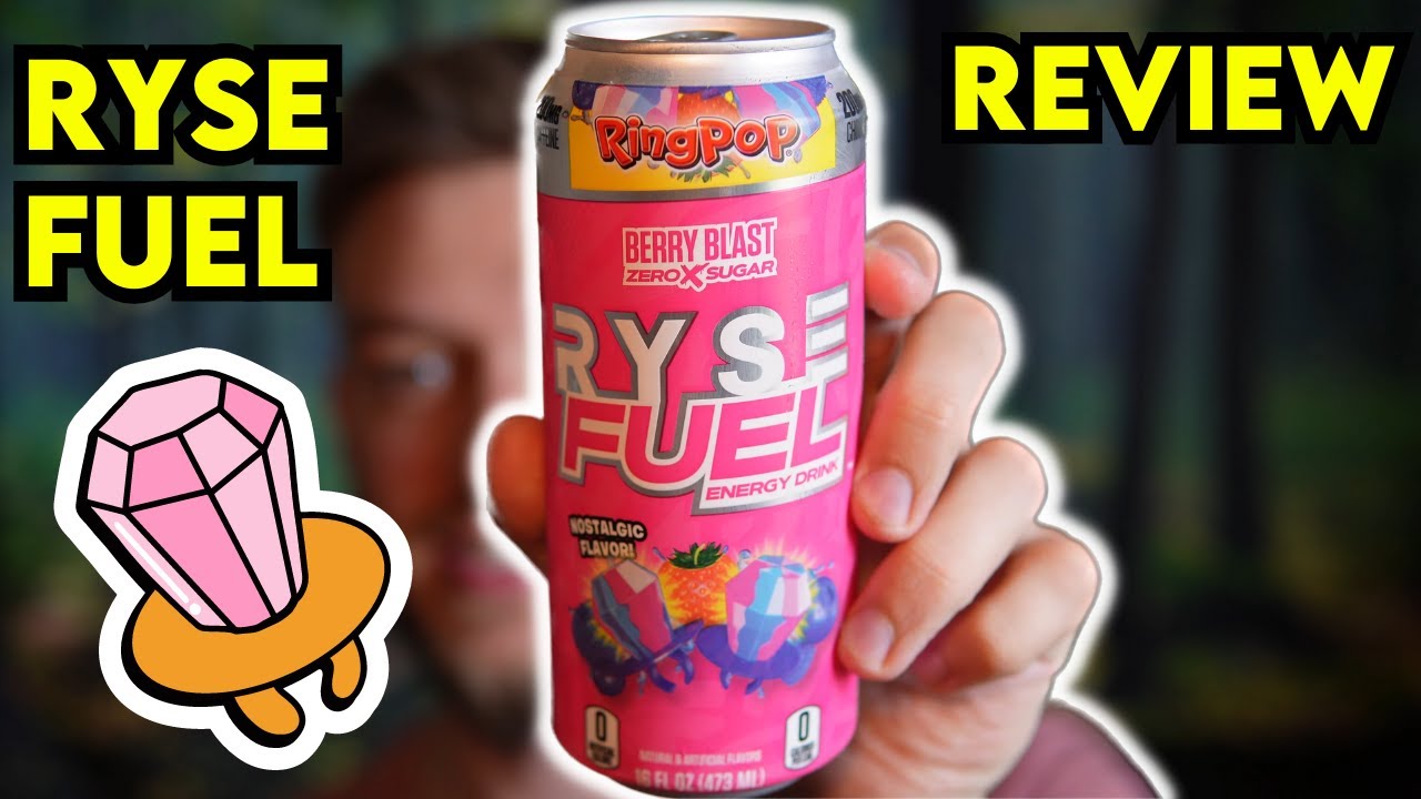 RYSE Berry Blast RING POP Review - YouTube