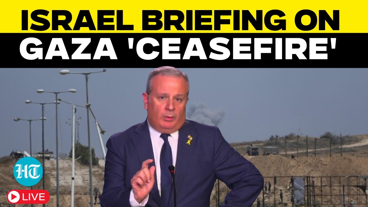 David Mencer Live | Israeli Government Briefing on Israel Hamas ...