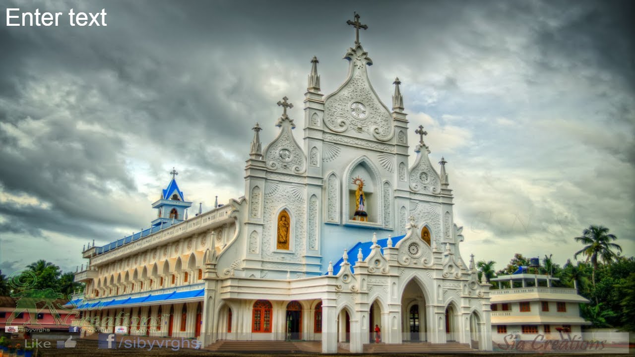 St.Mary"s Lourdes Church,Lourdes Nagar,Elinjipra - YouTube