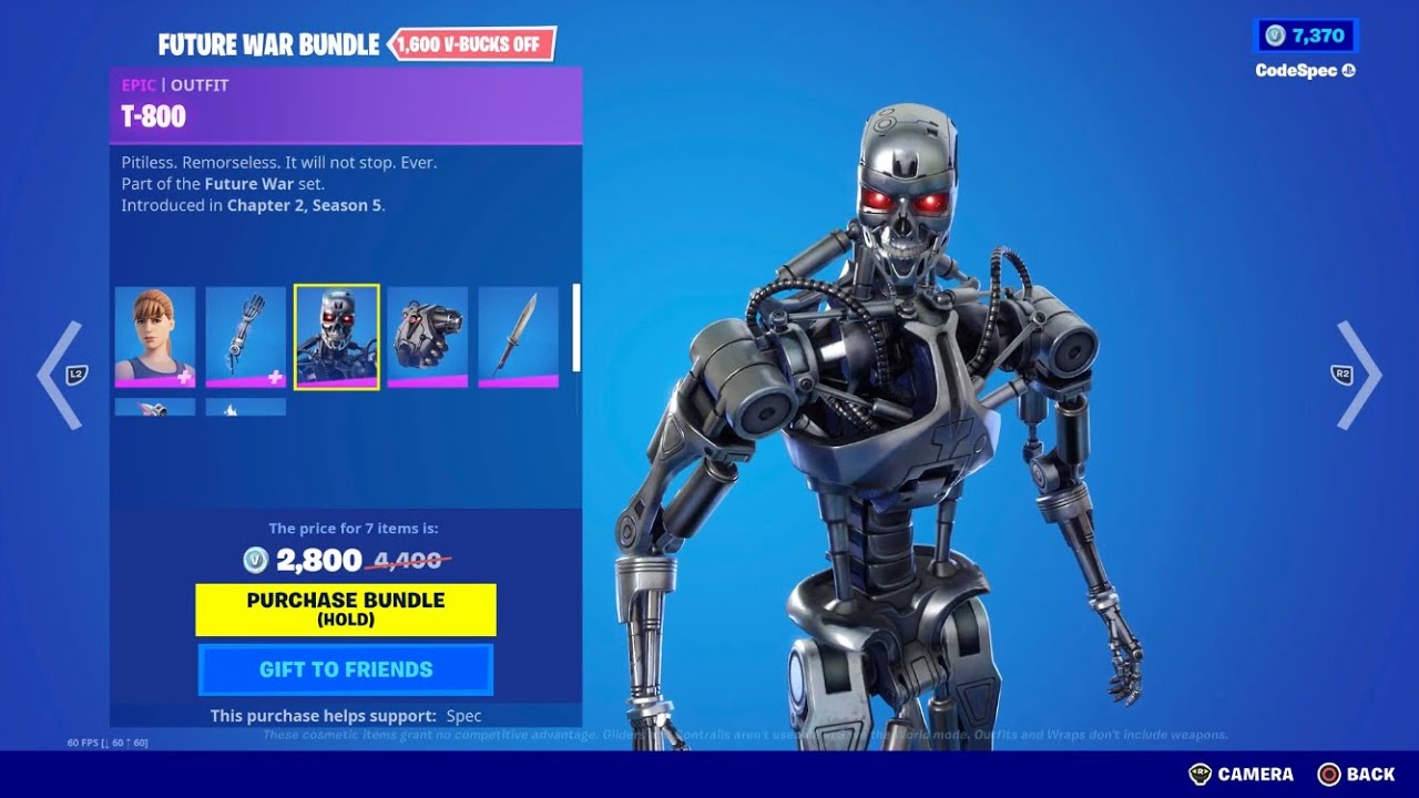 *RARE* Terminator Skins Are Back! (Fortnite Battle Royale) - YouTube