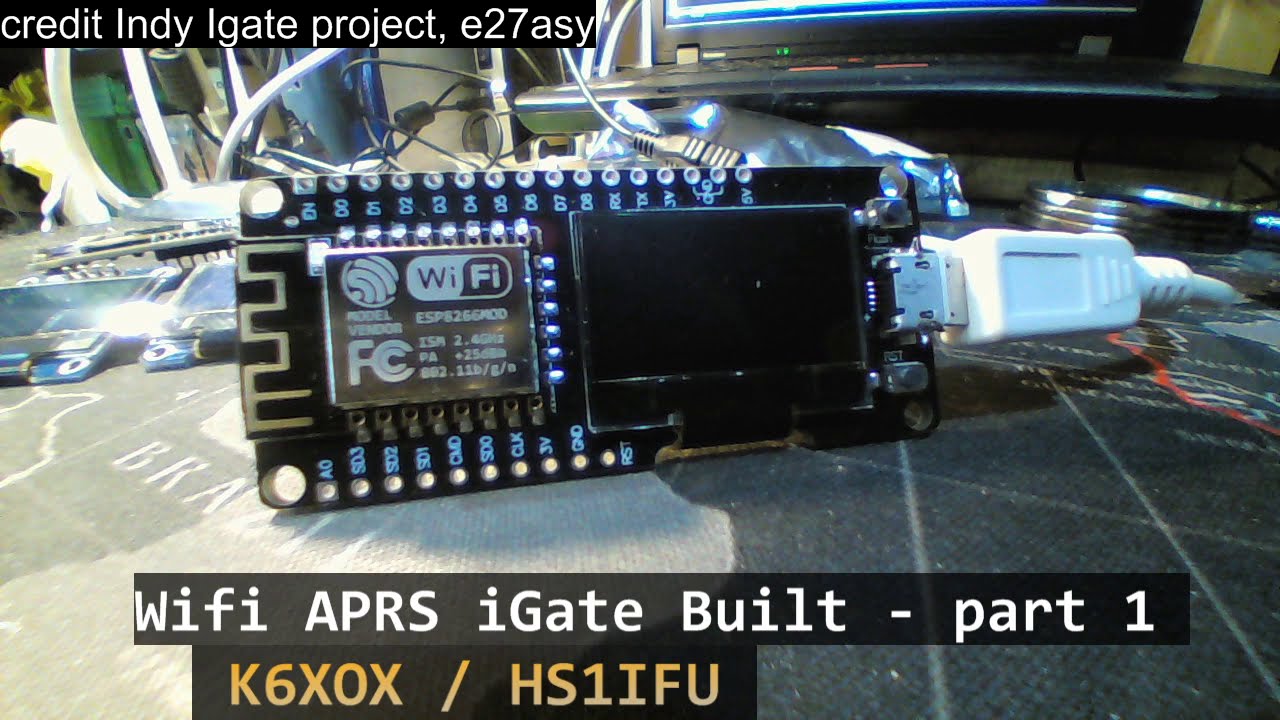 (Part 1) Building APRS iGate with NodeMCU (ESP8266) - YouTube