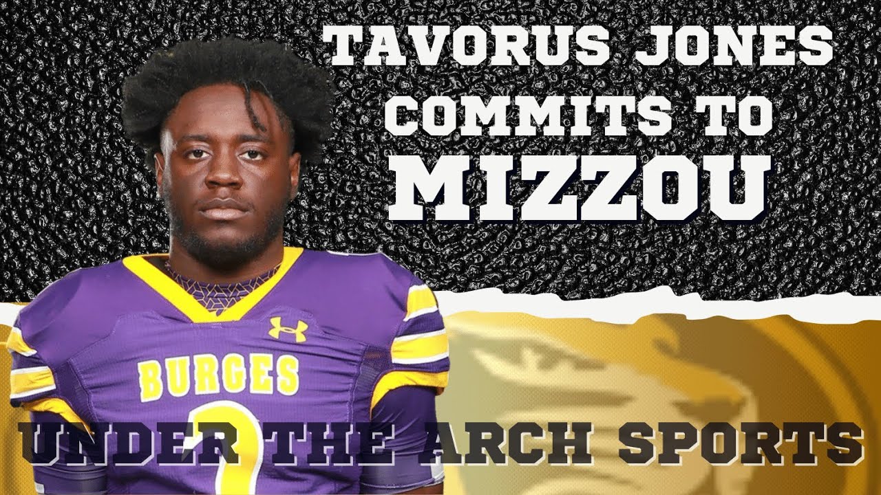 Tavorus Jones Commits To Mizzou - Analysis - YouTube