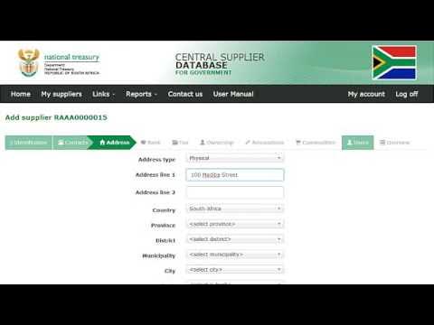 CSD Tutorial 4 How to Add an Address - YouTube