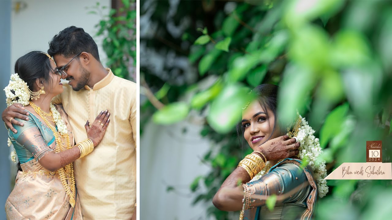 Wedding Highlights 2025 | Bibin & Subha @ Attukal_Temple | Crest ...