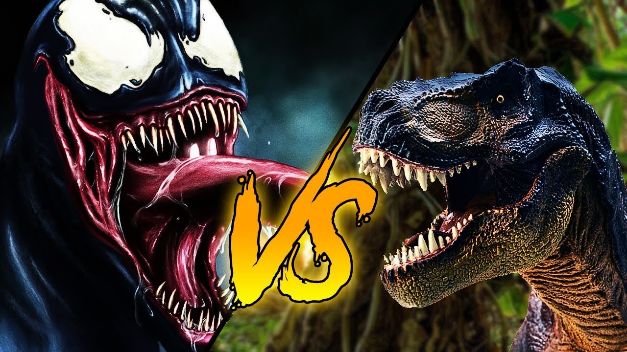 SIMULADOR DE BATALLAS LOCAS!!! VENOM VS 3 REX - YouTube