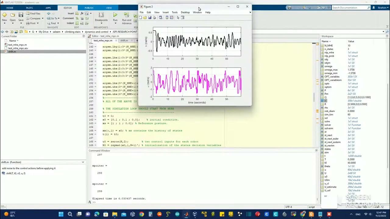 Model Predictive Control and Moving Horizon Estimation, MATLAB - YouTube