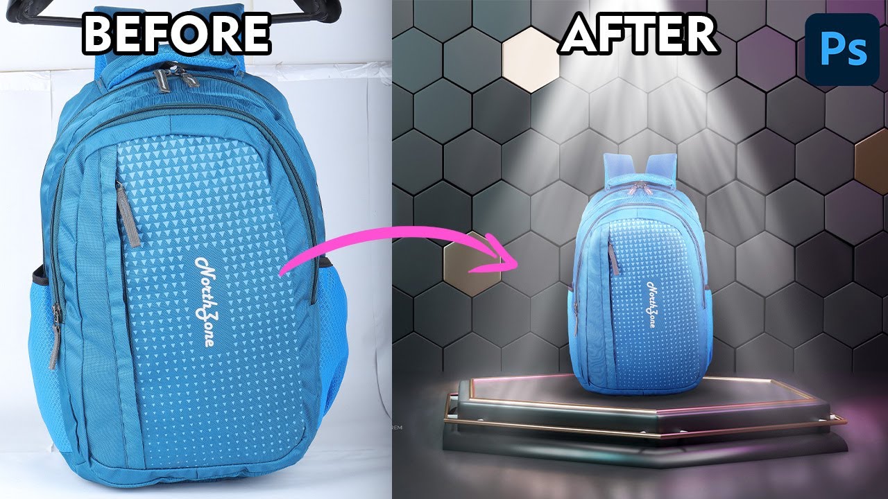Bag repairing and changing background | #photoshop #photomanipulation # ...