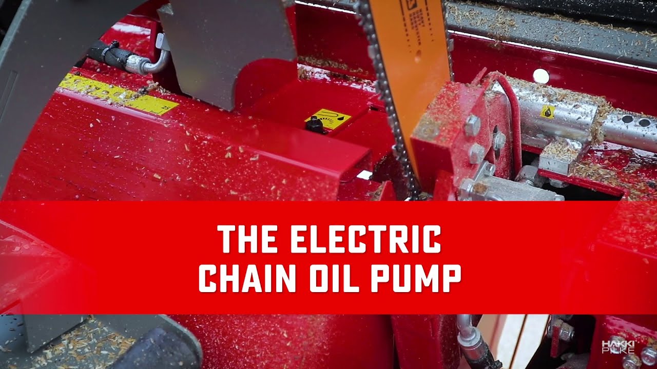 Hakki Pilke 50 Pro - the electric chain oil pump - YouTube