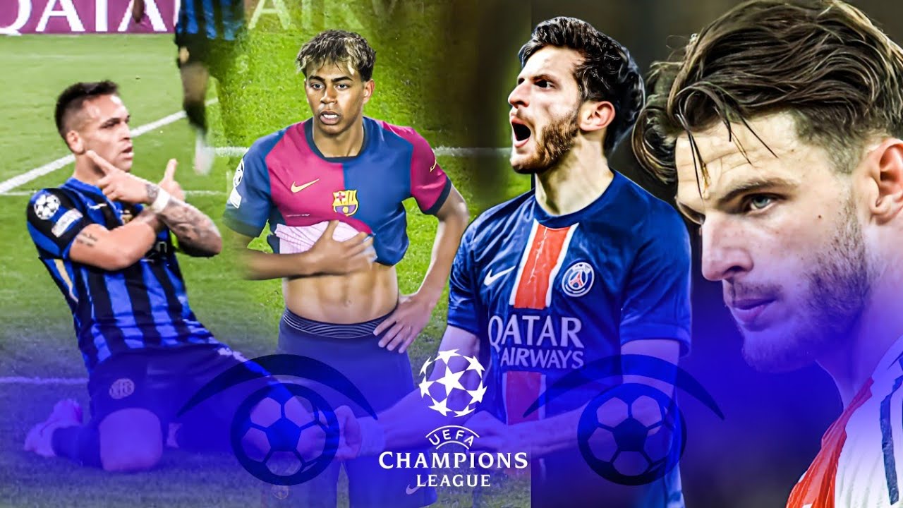 UEFA Champion League Highlights - UCL Quarter Final 1st Leg - YouTube