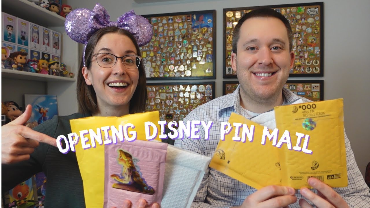 Opening Disney Pin Mail | Magic Mail | Disney Pin Love - YouTube